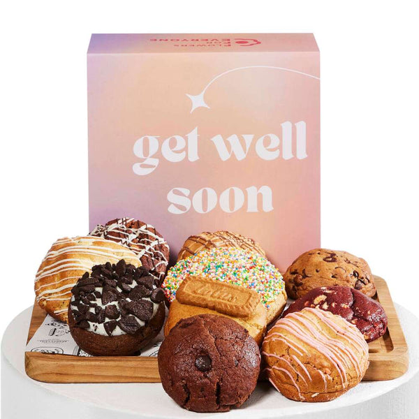 Get Well 10 Piece Cookie Box